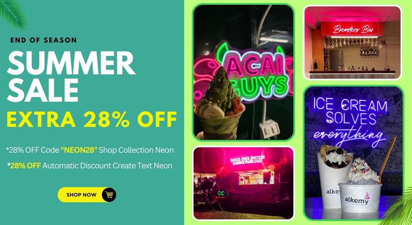 Custom Neon Signs UK | Buy Led Neon Lights | Light Up Signs