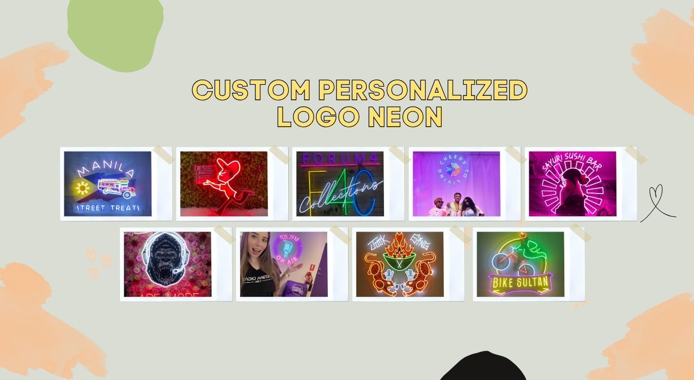 Custom Neon Signs UK | Buy Led Neon Lights | Light Up Signs