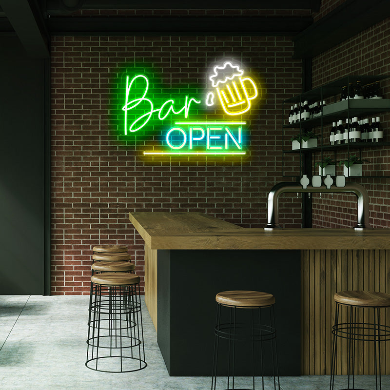 Bar Open Neon Sign