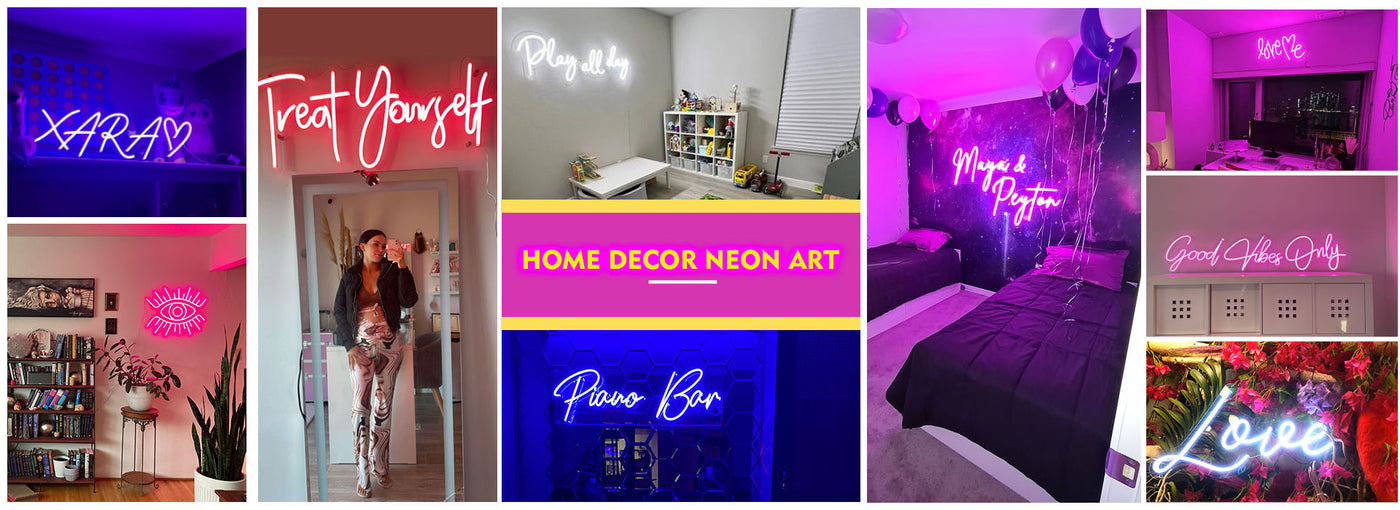 Custom LED Neon Signs UK | Neon wall Lights | Neon Partys