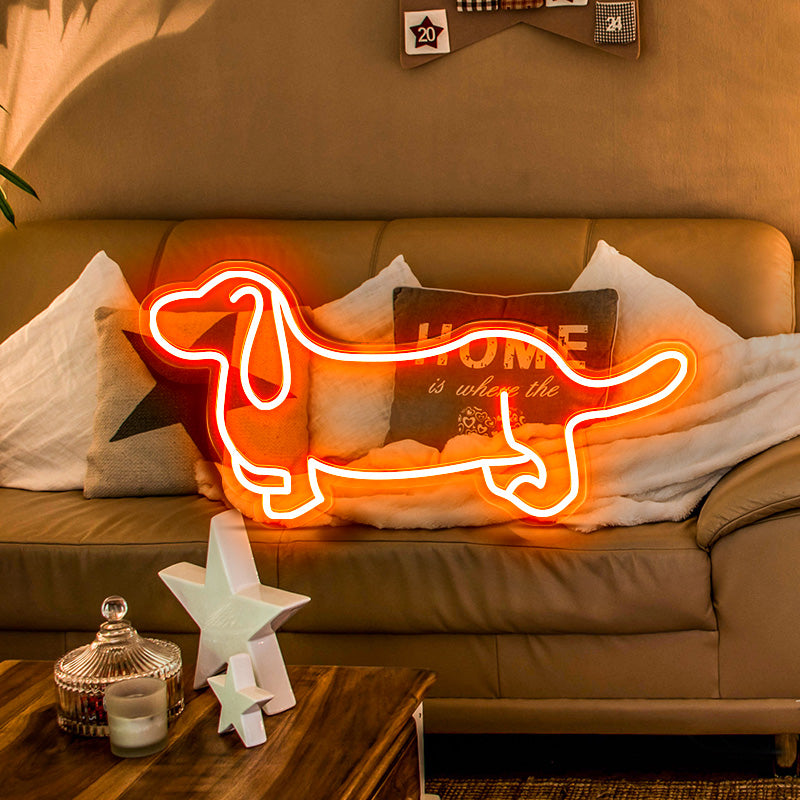 Dachshund Sausage Dog led neon light|custom led neon lamps for home